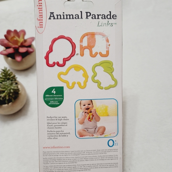 Infantino | Toys | Infantino Animal Parade Links Toy Multicolor | Poshmark